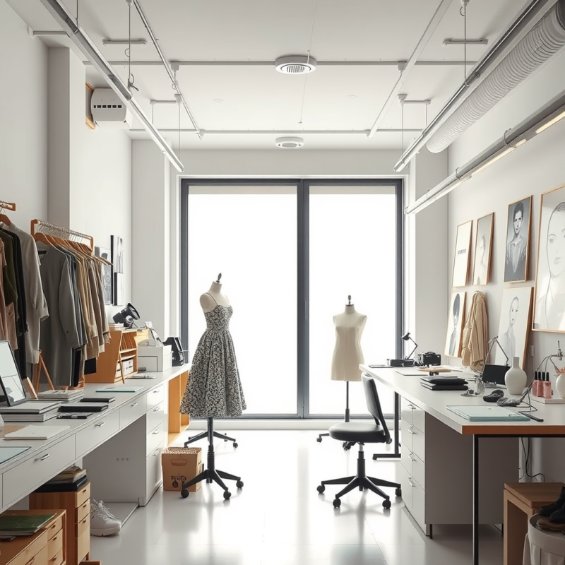 Designing a Fashion Designer’s Atelier: Merging Aesthetics and ...